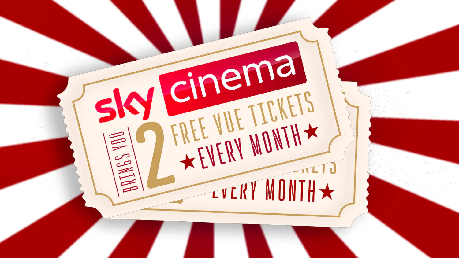 2 free cinema tickets with Sky Cinema | Digital TV