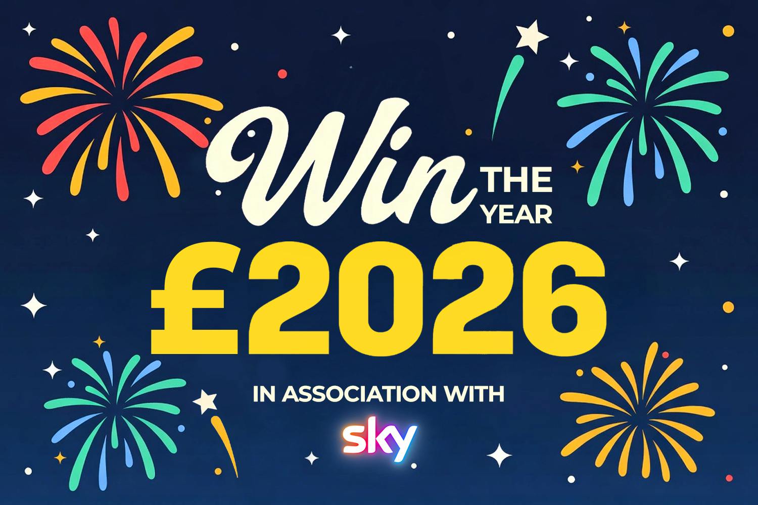 Win the Year - £2026 | Digital TV